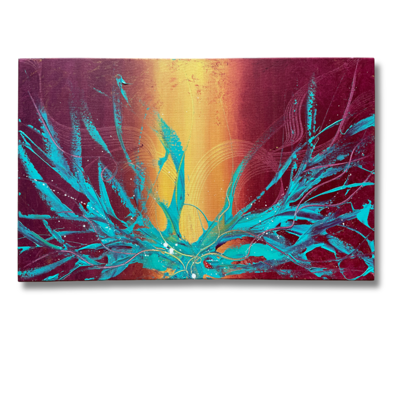 Formen und Linien in der abstrakten Kunst - JanisColorArt