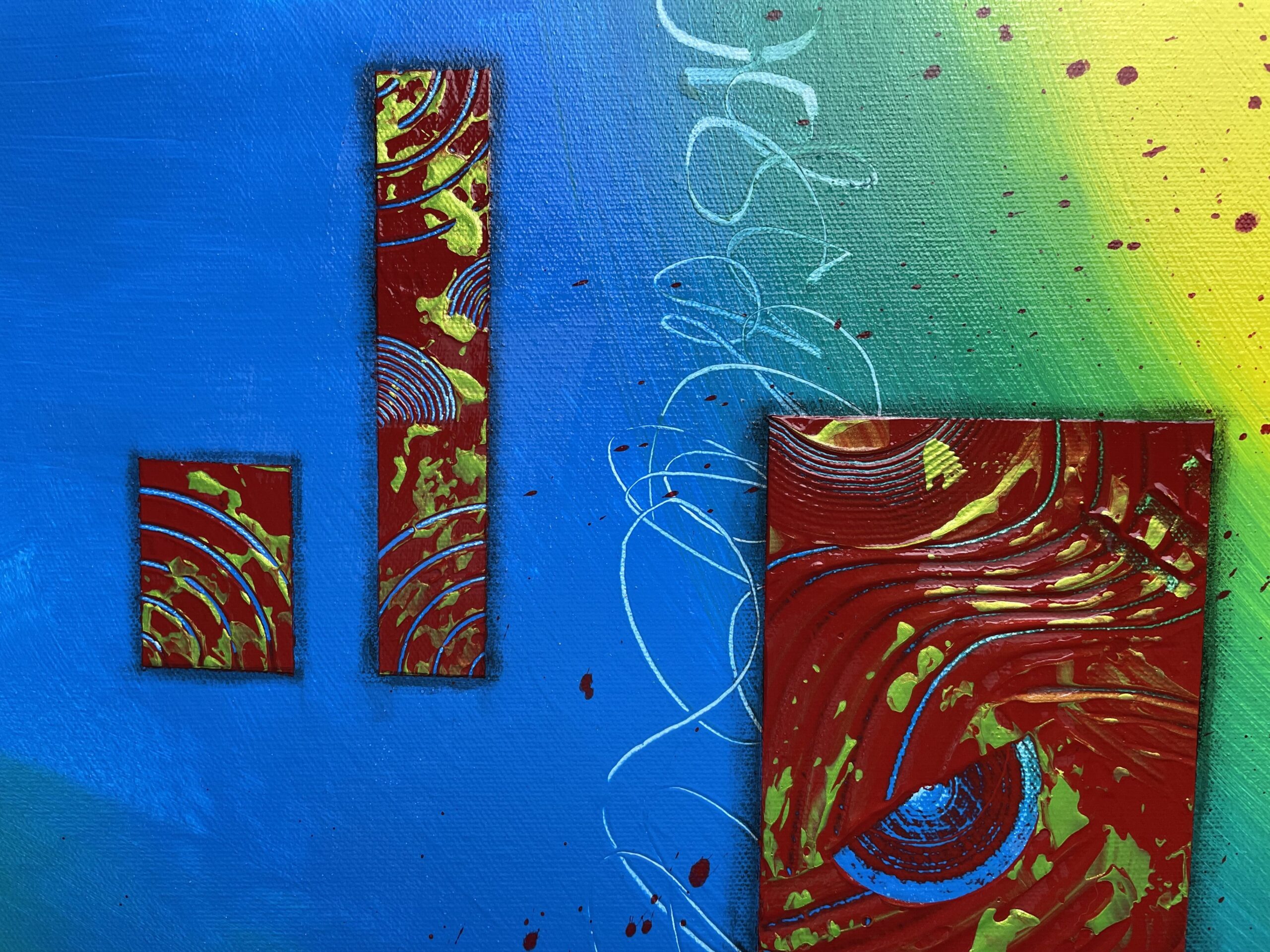 Formen und Linien in der abstrakten Kunst - JanisColorArt