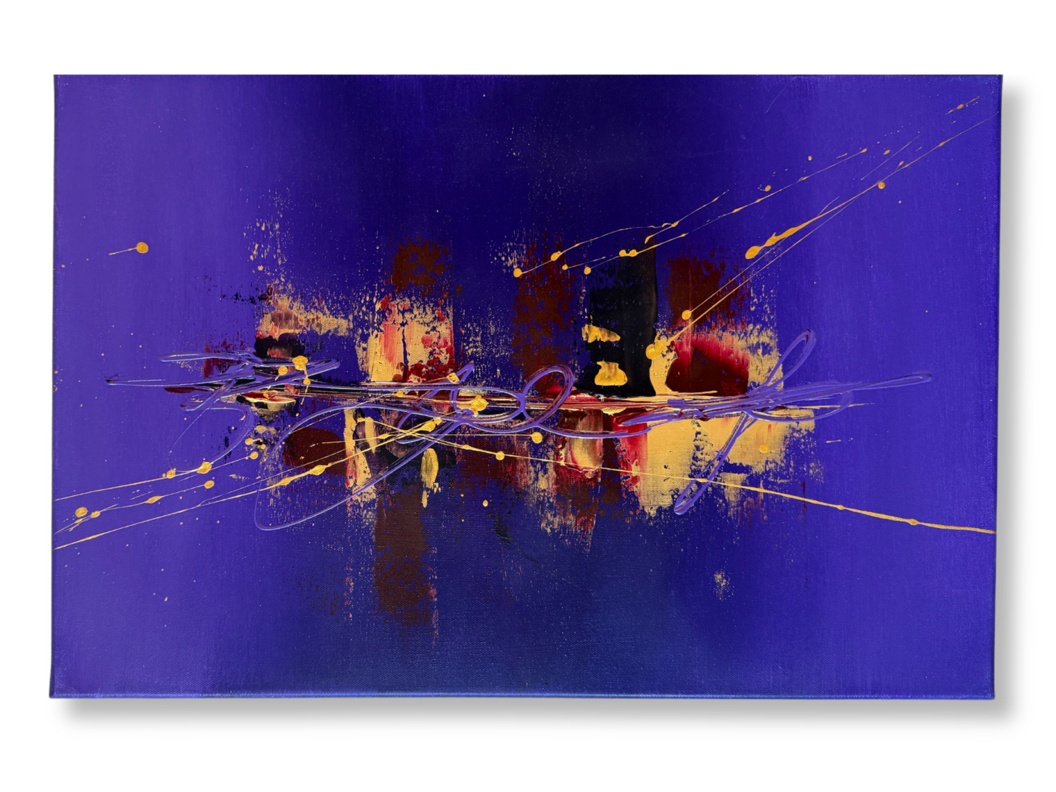 Abstrakte Gemälde von Janiscolorart - JanisColorArt