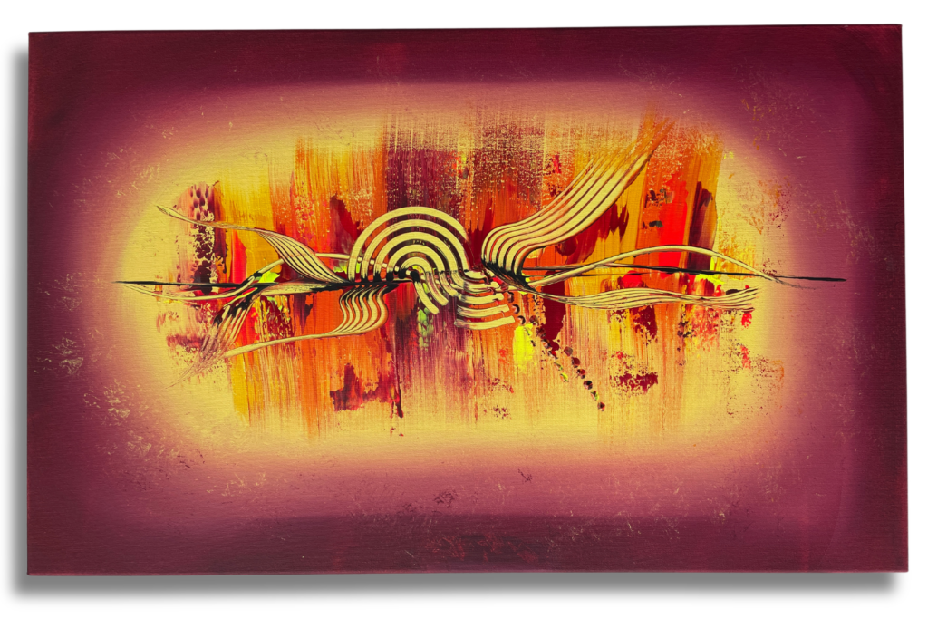Abstrakte Gemälde von Janiscolorart - JanisColorArt
