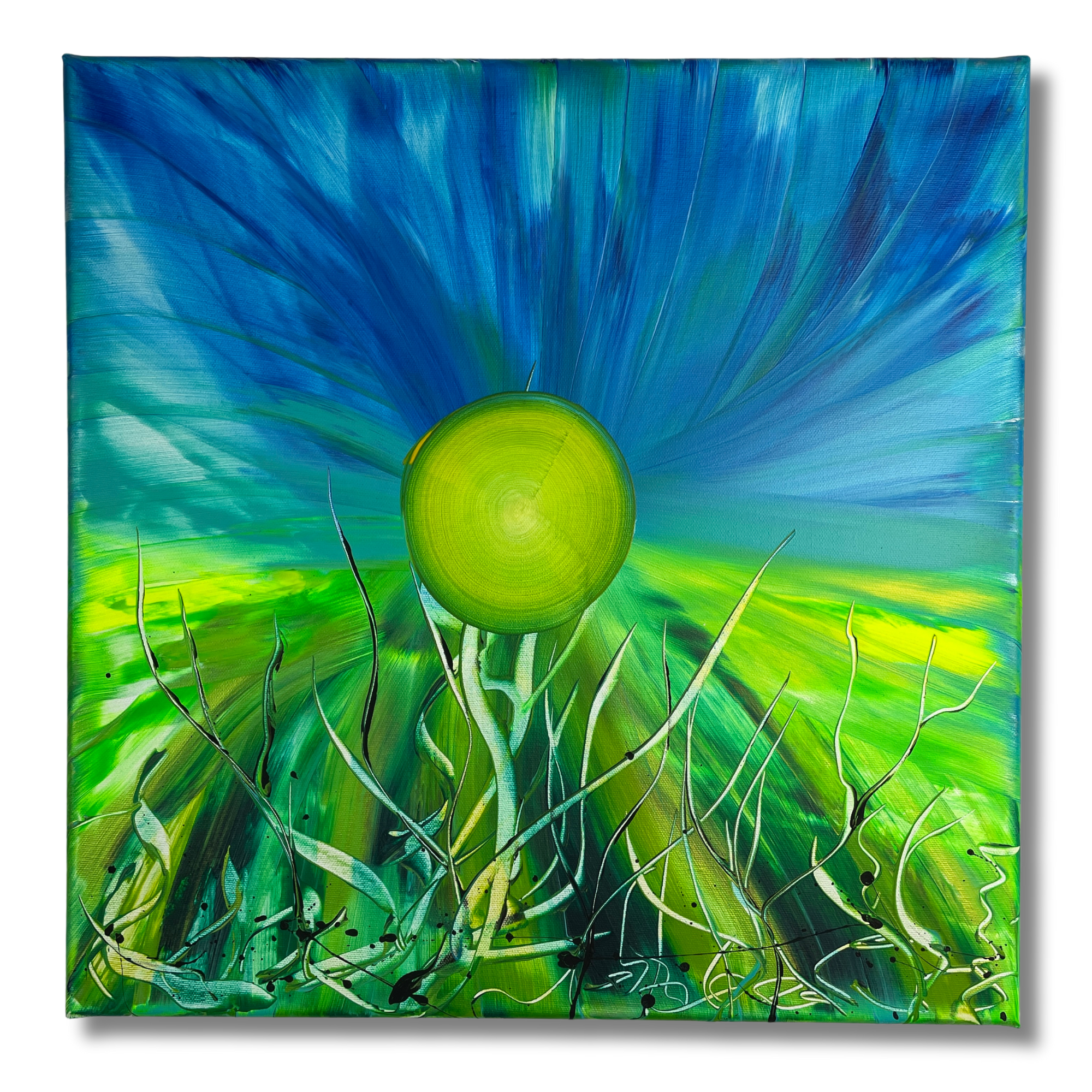 Abstrakte Gemälde von Janiscolorart - JanisColorArt