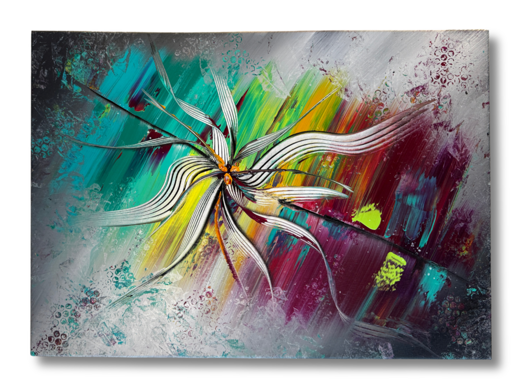 Abstrakte Gemälde von Janiscolorart - JanisColorArt